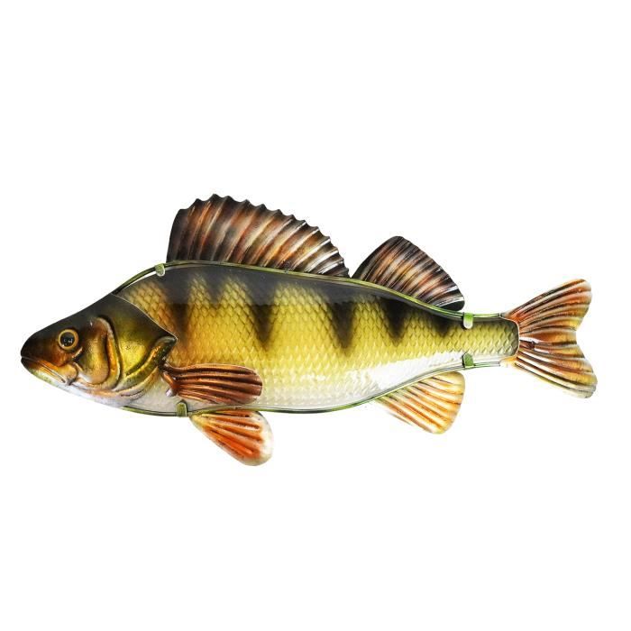 Décoration murale - EUROCATCH - Perche - 3D Métal et Verre - Idée ...