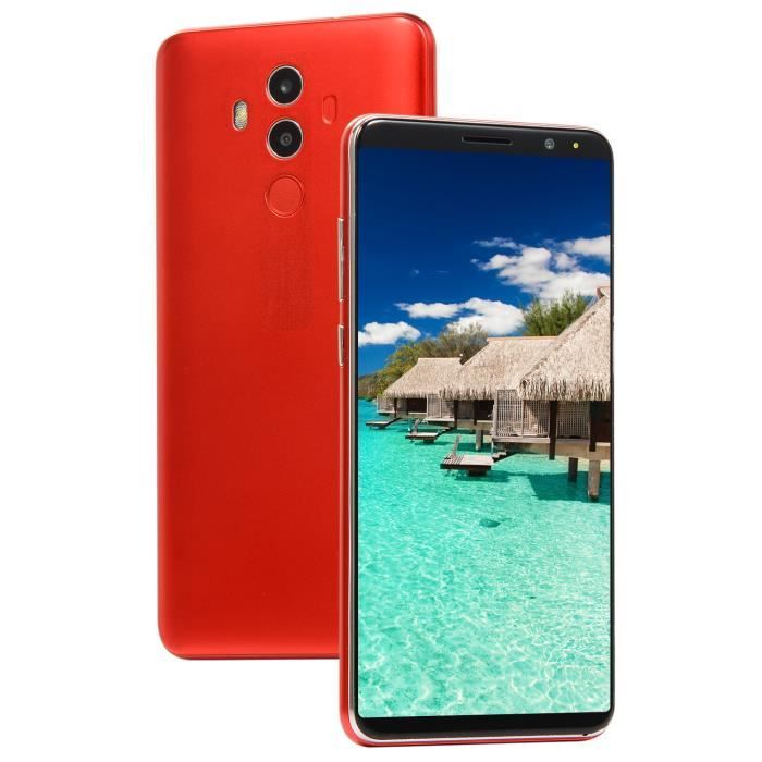 Grandever Smartphone HD 4G débloqué （Rouge）Telephone Mobile - Cdiscount ...