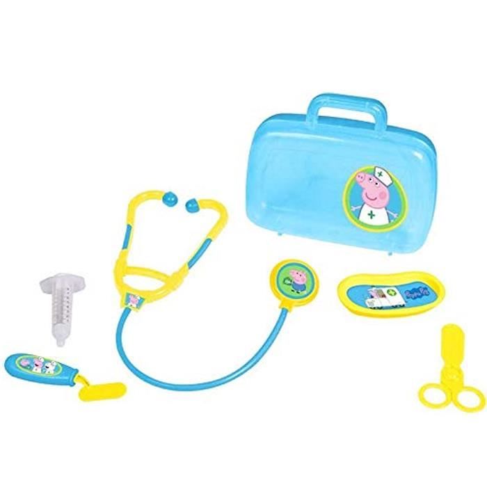 Coffret médical Peppa Pig - HTI - 10 pièces - Rose - Pour enfant de 3 ...