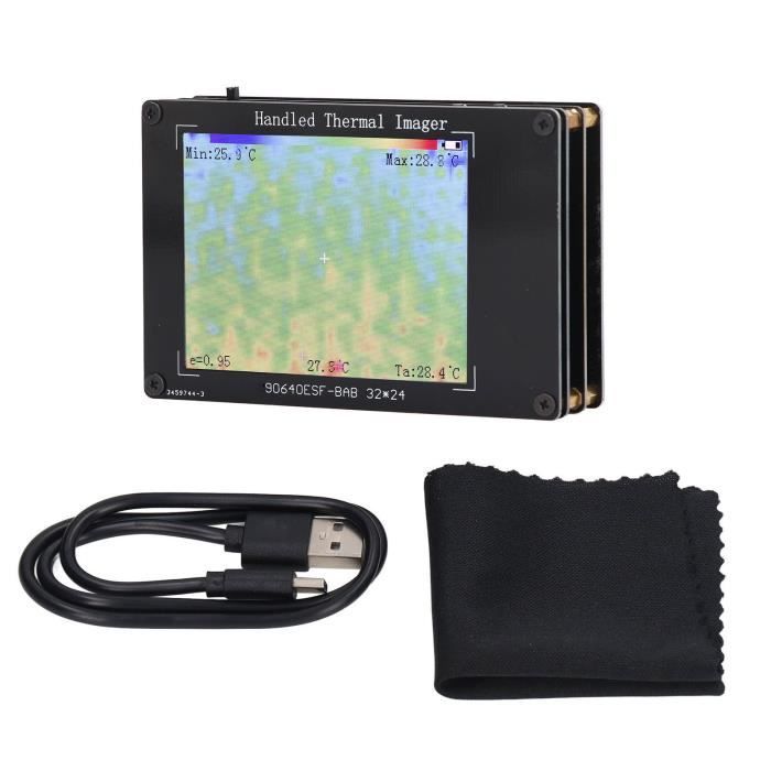 HURRISE Caméra d'imagerie thermique infrarouge 3.4in Digital Infrared ...