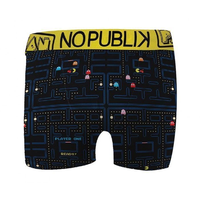 Boxer Homme Fantaisie - No Publik - Featuring Pac Man - Microfibre ...