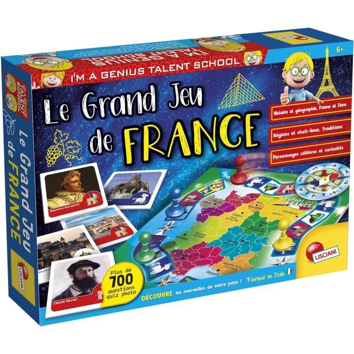 I'M A Genius Le Grand Jeu De France,Un Jeu-Questionnaire Éducatif Et ...