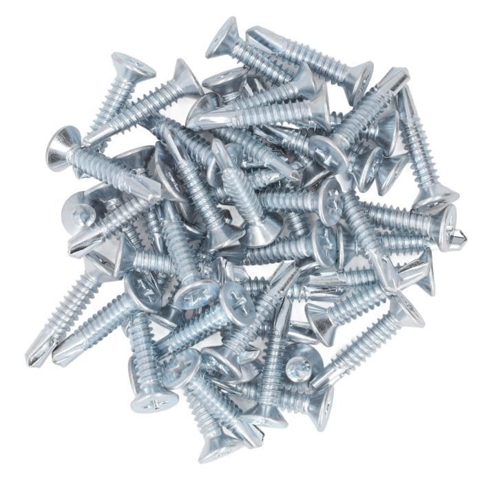 Tbest Self Drilling Screws, Corrosion Resistant Drive Screw Galvanized ...