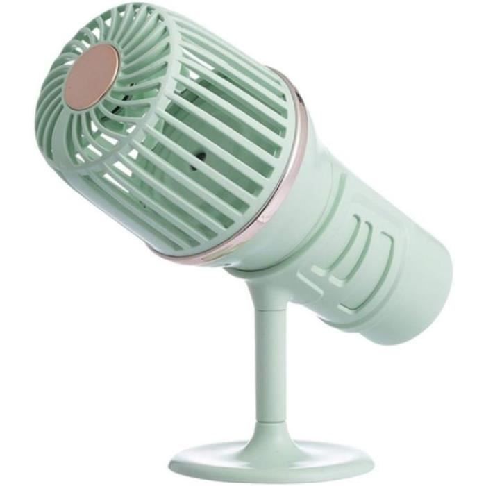 Usb Fan Cooler Microphone Handheld Spray Fan Charging Desktop Small ...