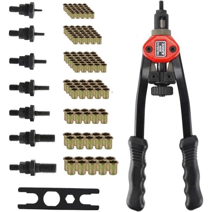 Pince À Rivets, Pistolet À Rivet Professionnelle Riveteuse Pince À ...