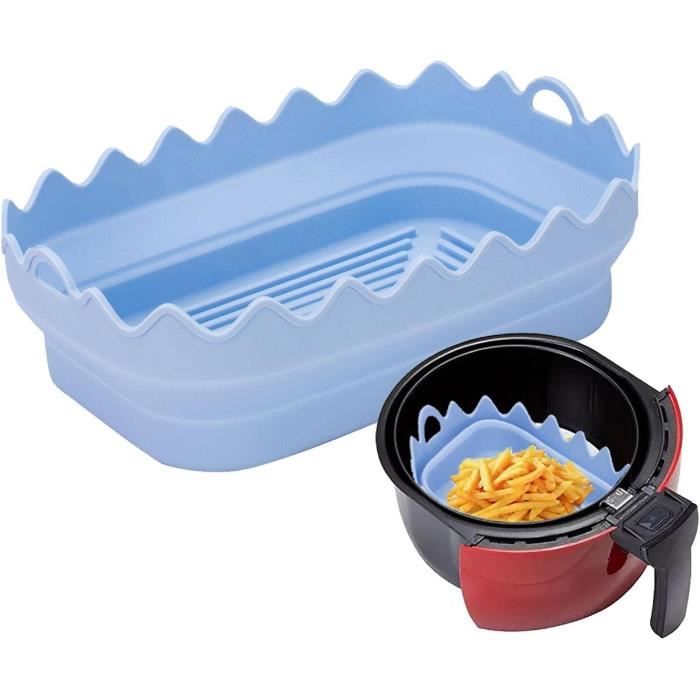 Friteuse À Air Chaud Rectangulaire Avec Inserts En Silicone - 8,27 ...