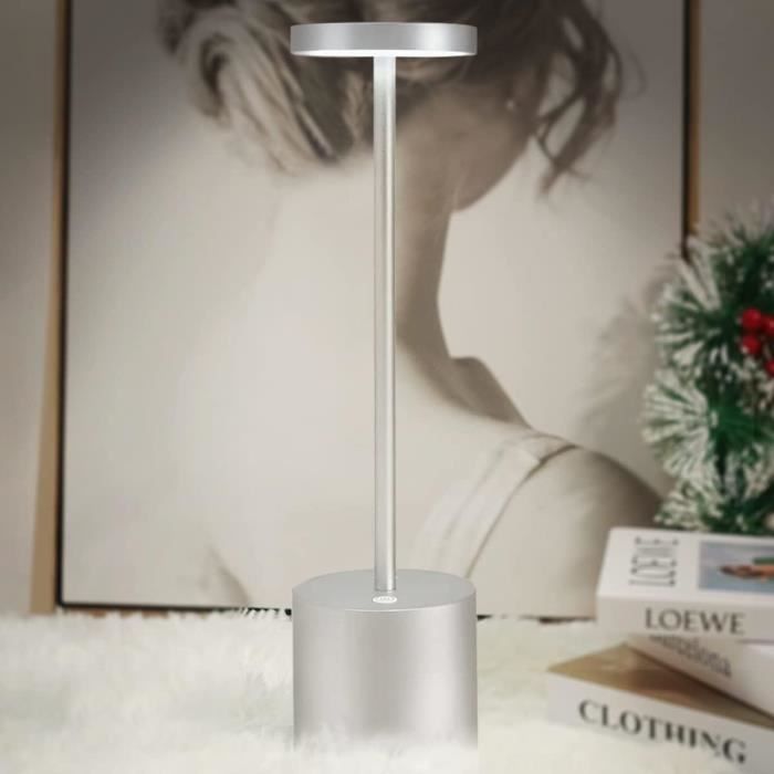 Lampes De Table Sans Fil, Lampe De Bureau Led Rechargeable 8000Mah Avec ...