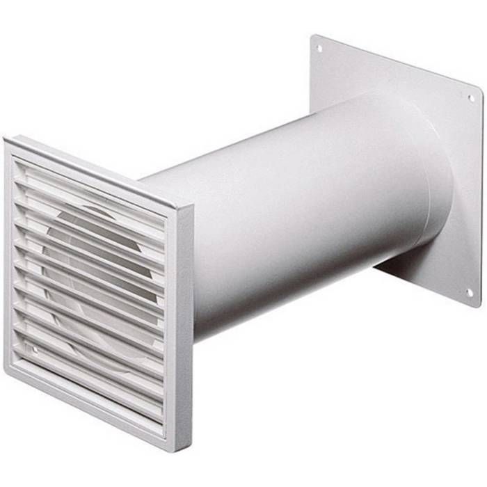 Wallair N37824 Système de ventilation pour conduites rondes 100 ...