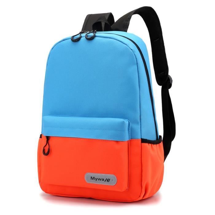 Grand cartable étudiant, 27*10*34cm, Bleu - Cdiscount Bagagerie ...