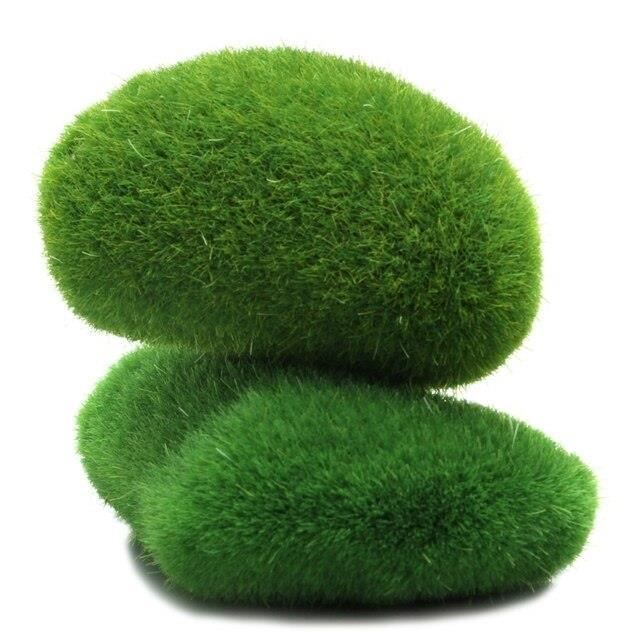 GAZON ARTIFICIEL,Green-S--Boules de mousse Marimo bricolage, gazon artificiel, Mini jardin ...