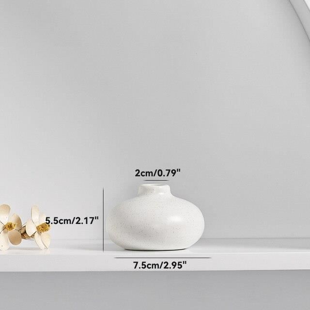 VASE,39--Mini Vase à fleurs en céramique minimaliste, Pot de plantes ...