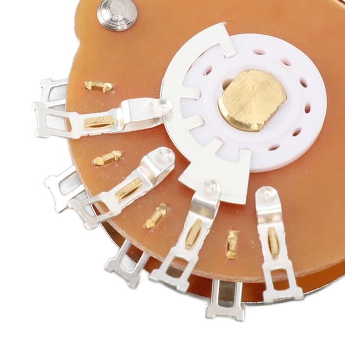 Garosa Interrupteur de micro 5 positions en métal pour guitare ...
