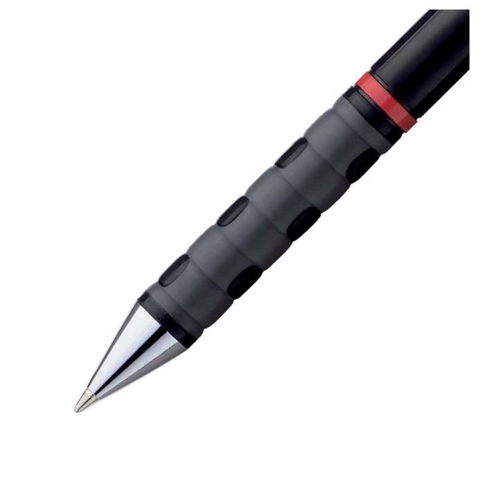 ROtring Tikky stylo bille léger avec grip en caoutchouc, corps noir ...