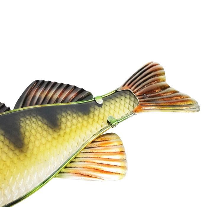 Décoration murale - EUROCATCH - Perche - 3D Métal et Verre - Idée ...