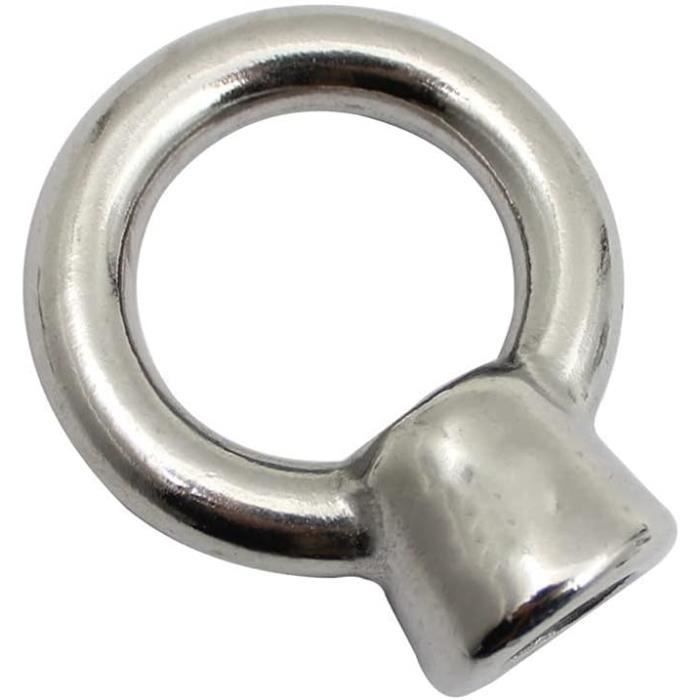 Écrou À Œil, M6-M8-M10-M12-M16-M20-M24 Écrou Annulaire En Acier ...