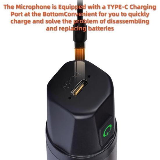 Micro UHF,Système de Microphone sans Fil Professionnel UHF avec ...