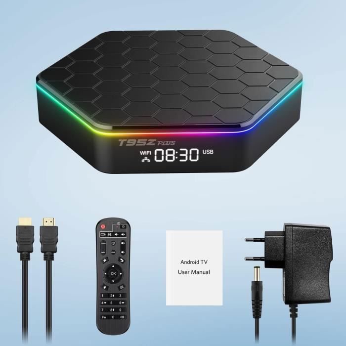 Smart TV Box Android 12.0 4Go 32Go Boitier iptv H618 6K BT5.0 2.4G/5G ...
