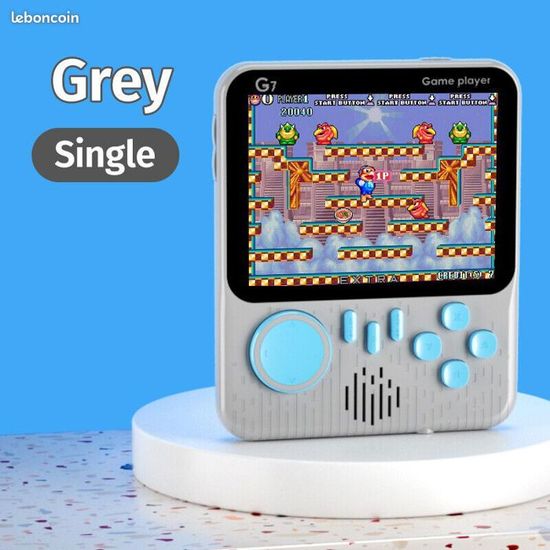 New Game Box Console de jeux vidéo Rétro Gris 666 Jeux intégrés ...