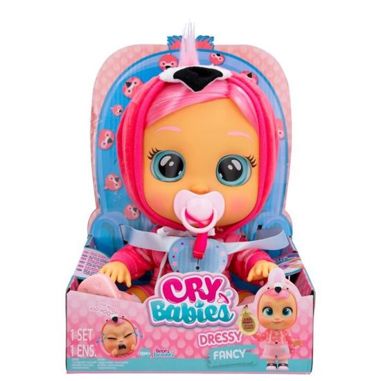 Cry Babies Dressy Fancy poupée interactive 30cm - Cdiscount Jeux - Jouets