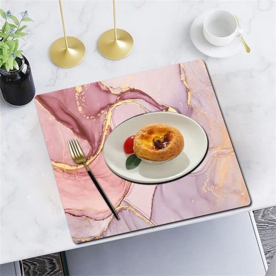 SET DE TABLE JETABLE - SET DE TABLE EN PAPIER INTISSE Tapis de table ...