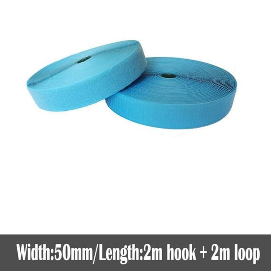 Feuillard,50mm largeur velcros aucun adhésif attache bâton vêtements ...