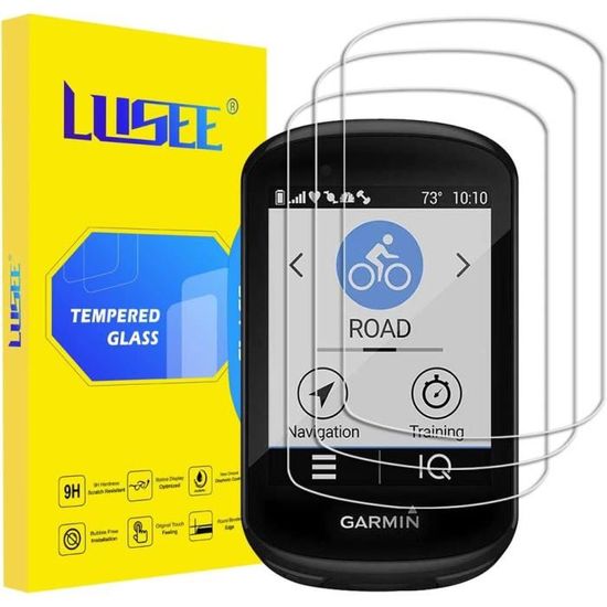 3 Pièces Verre Trempé Pour Garmin Edge 830-530 Film Protection Écran ...