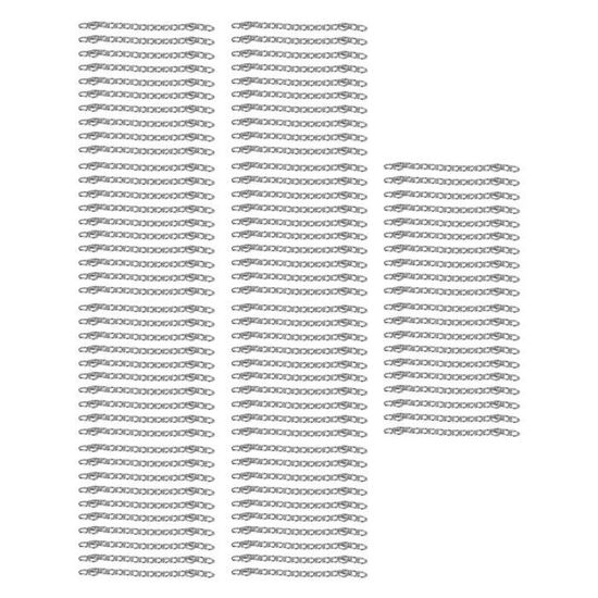 Cikonielf Chaînes gourmettes en métal Chaînes gourmettes en aluminium ...