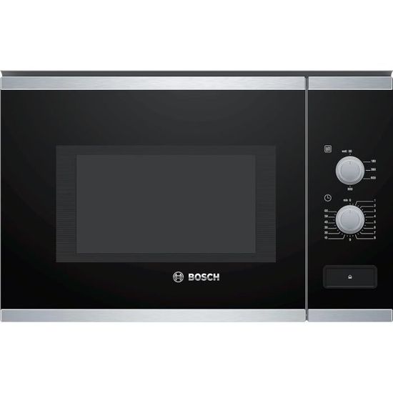 Micro Ondes Encastrable Bosch Bfl550Ms0 - Micro-Ondes Integrable Noir ...