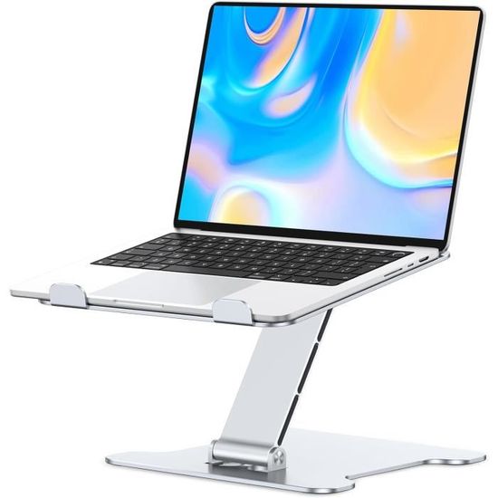 Support Ordinateur Portable, Support PC Portable Bureau Réglable en ...
