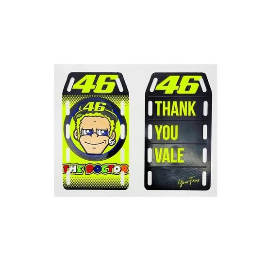 Sticker Valentino Rossi VR46 Tank You Vale Officiel MotoGP - Cdiscount ...