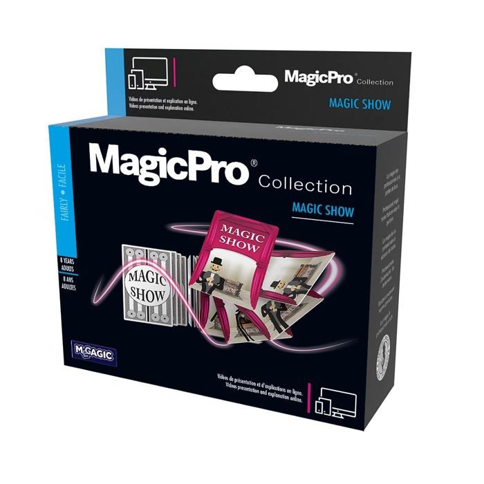 Jeu de magie - Megagic - 519 - Magic Show - Code tuto inclus - Noir ...