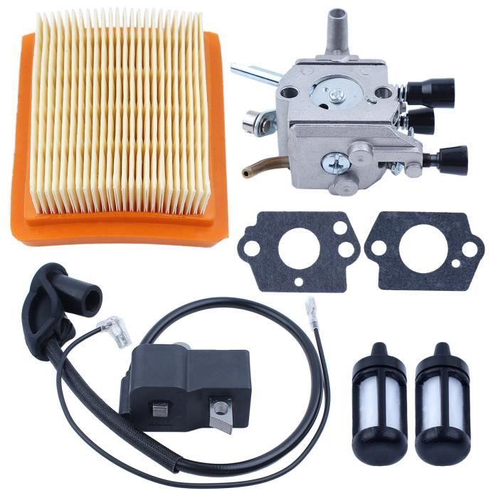 Kit de filtre à air de bobine d'allumage de carburateur Pour Stihl FS200 FS200R FS250 FS250R ...