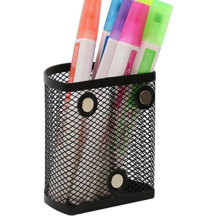 5 Pcs Pot À Crayons Magnétique | Pot À Crayons Pour Réfrigérateur ...