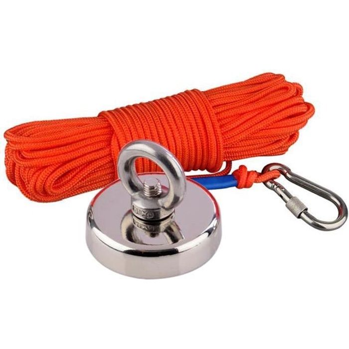 176LBS Fort Puissant Aimant Néodyme Ensemble Aimant De Récupération ...