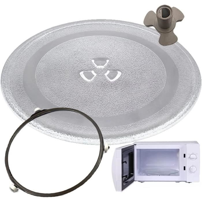 Plateau Rond for Four à Micro-Ondes - Diamètre 9,6 (Color : Clear, Size ...