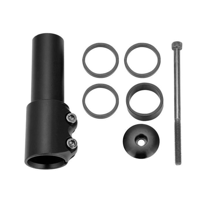 Rallonge de vélo Vélo VTT Guidon Fourche Tige Riser Rise Up Extender ...