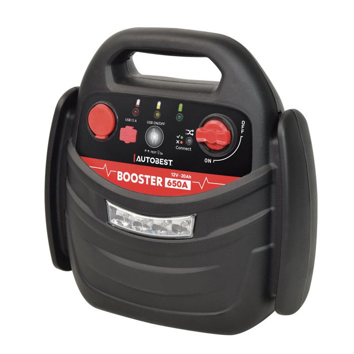 Booster 12V-20Ah -650A - Cdiscount Auto