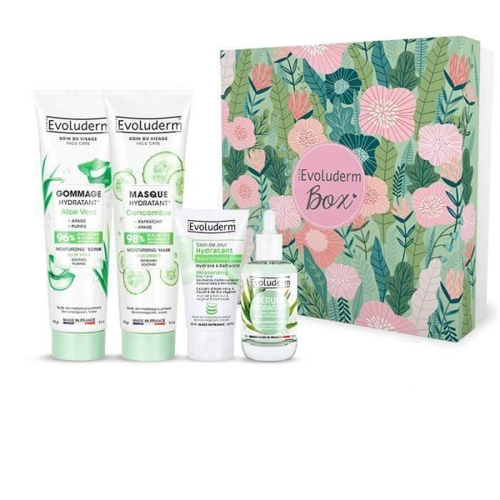 EVOLUDERM - Coffret Hydratation Visage - Box Jungle - Idéal cadeau Noël ...