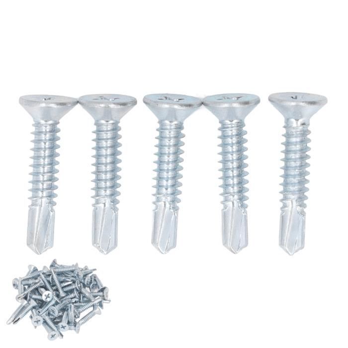 Vis croisée Vis cruciforme, vis autotaraudeuses, facile à serrer ...