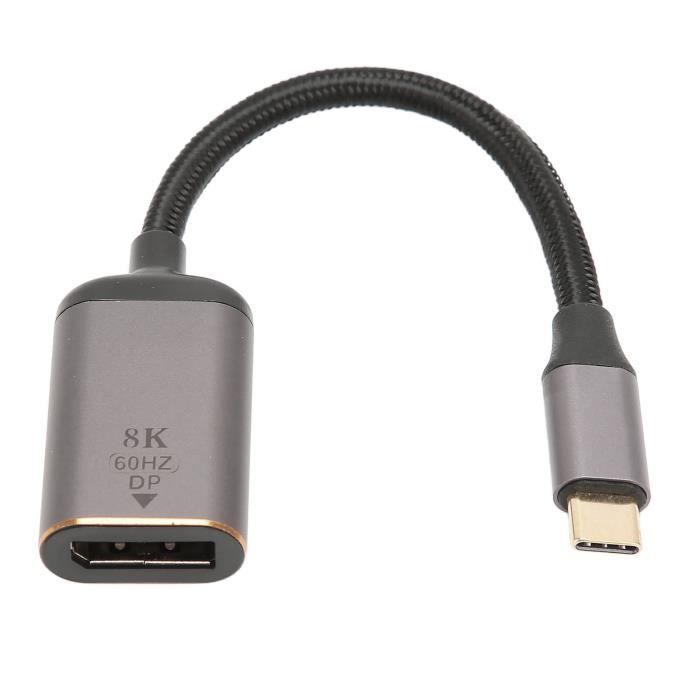 HURRISE adaptateur de type C vers DisplayPort Adaptateur USB C vers ...