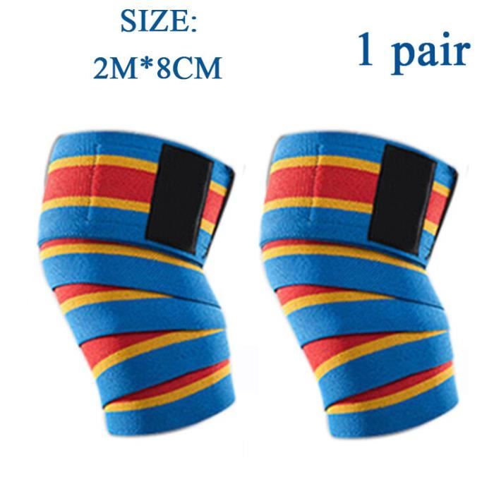 Enveloppes de genou pour hommes - Protège-genou - Fitness - Bandage ...