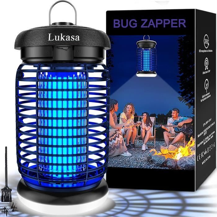Lukasa Lampe Anti Moustique,4200V 15W UV Lampe Anti Moustique exterieur ...