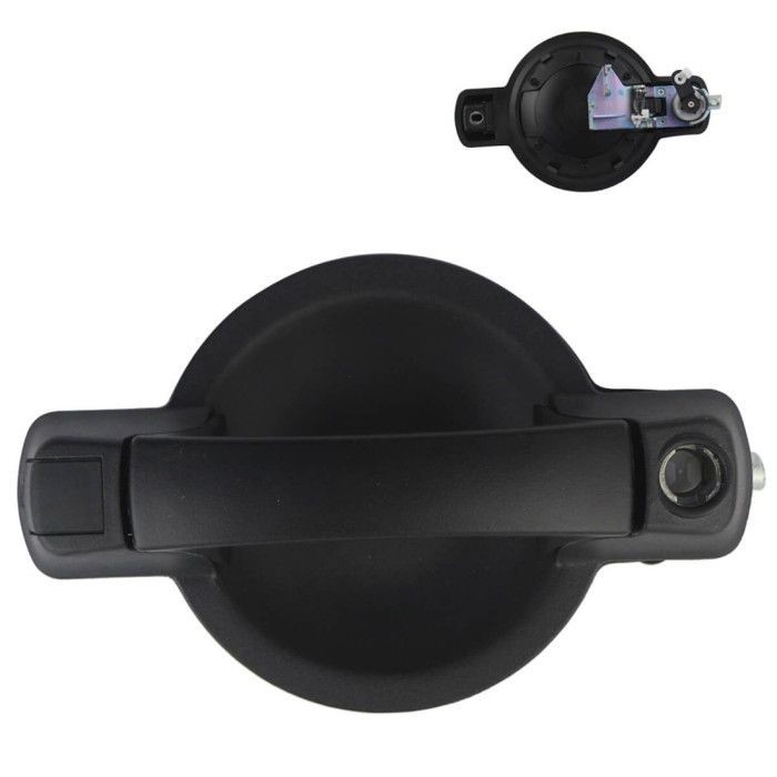 Poignée de porte extérieure pour Fiat Doblo (2000-2010) latérale ...