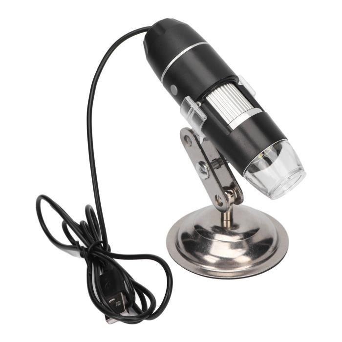 SURENHAP microscope numérique portatif Microscope numérique 0X-200X USB 8 lumières LED blanches ...