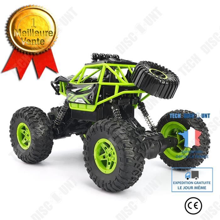 Véhicule tout-terrain - TD® - Bigfoot 4WD - Télécommandé 2.4G - Vert ...