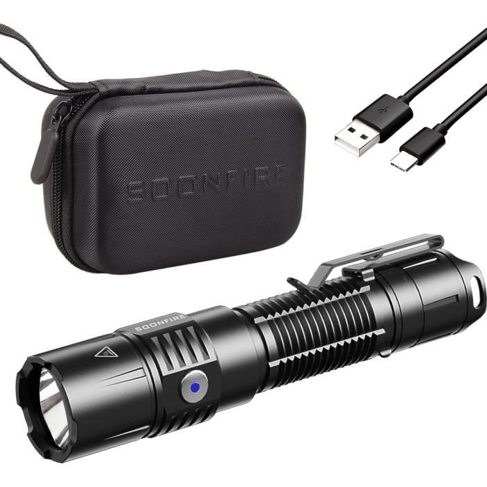 Mx75 2530 Lumen Lampe Torche Tactique, Distance Du Faisceau De 390 ...