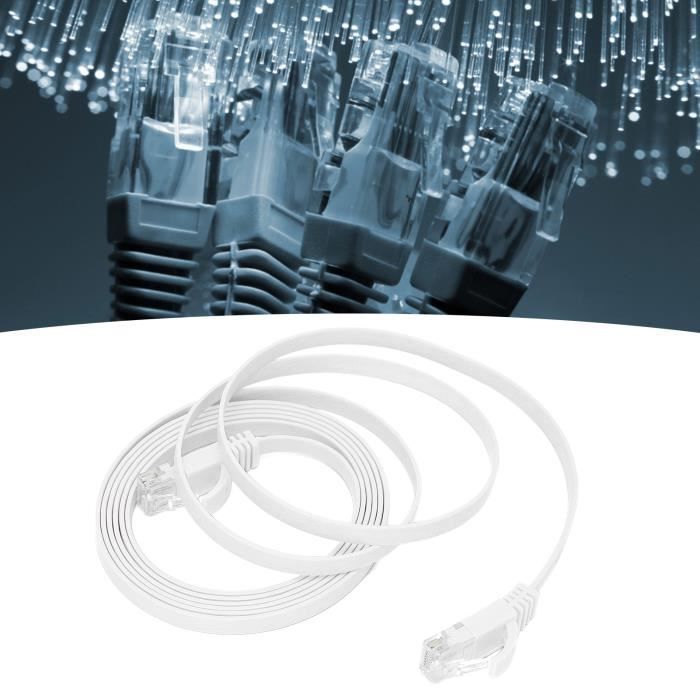 VBESTLIFE Cavalier réseau CAT6 Câble Ethernet Cavalier Réseau à Paires ...