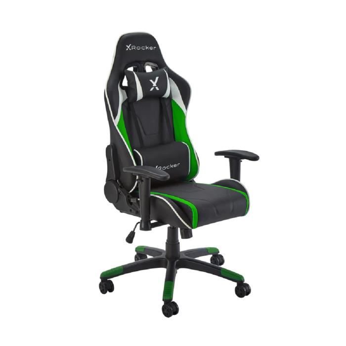 X Rocker - Chaise de jeu eSports compacte Agility JR Verte - Cdiscount ...