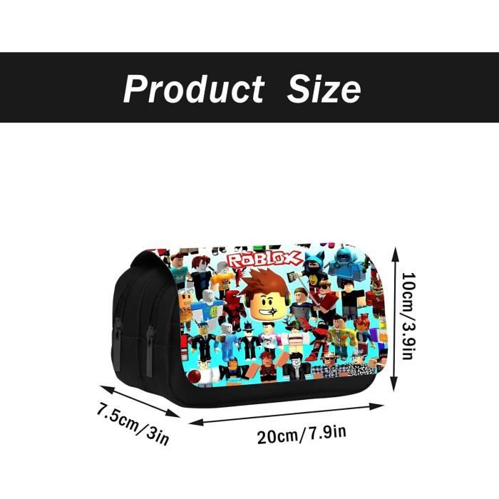 Roblox Crayons Grande Capacité, Trousse à Crayons Roblox, Roblox étui à ...