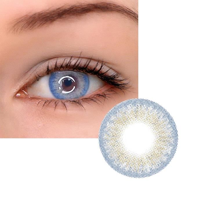 ST5670 Lentilles de contact des yeux 2pcs Lentilles de Contact Colorées ...